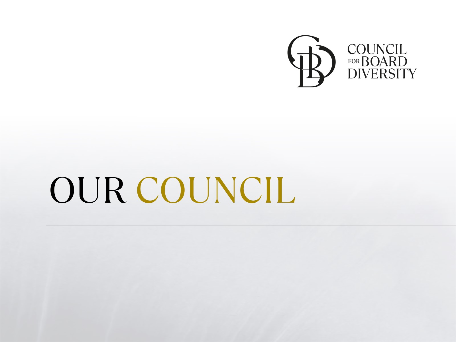 Our Council Members - Council for Board Diversity